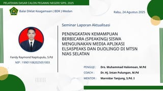 PRESENTASI LAPORAN AKTUALISASI FANDY RAYMOND NAPITUPULU.pptx