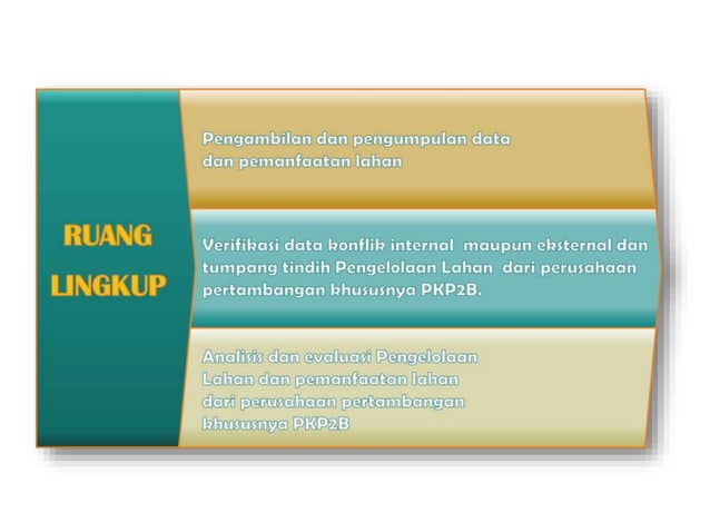 Presentasi laporan pendahuluan evaluasi pemanfaatan lahan pkp2 b kutim ...