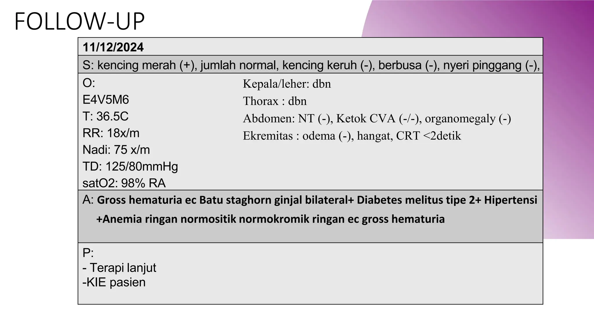 PRESENTASI LAPSUS Staghorn renal llllllllllllllllllll | PDF