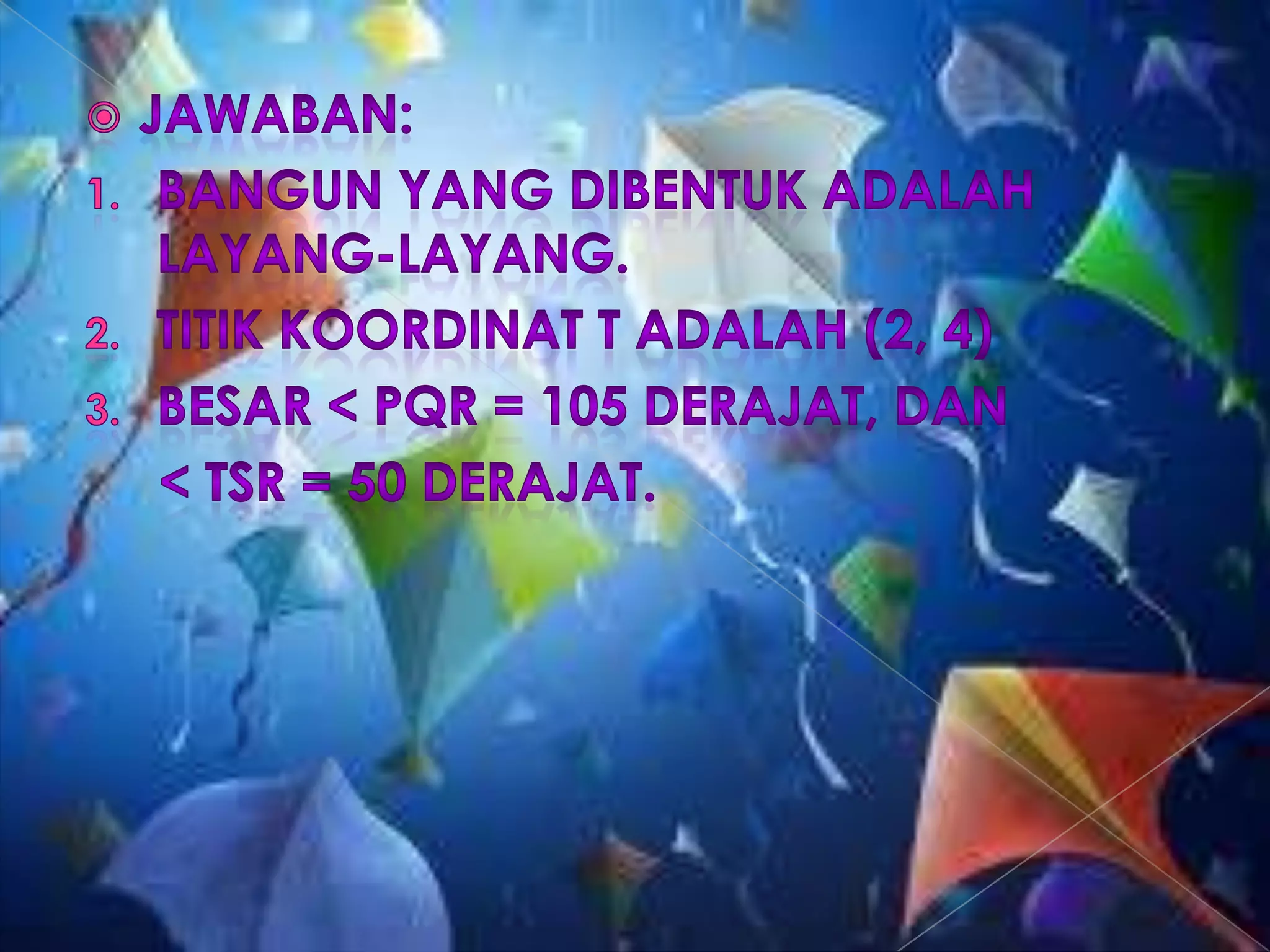 Bangun Datar Layang layang | PPTX