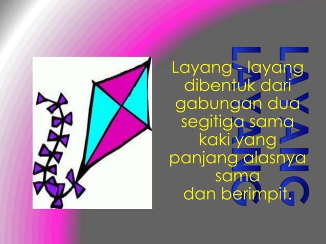 Bangun Datar Layang layang | PPTX