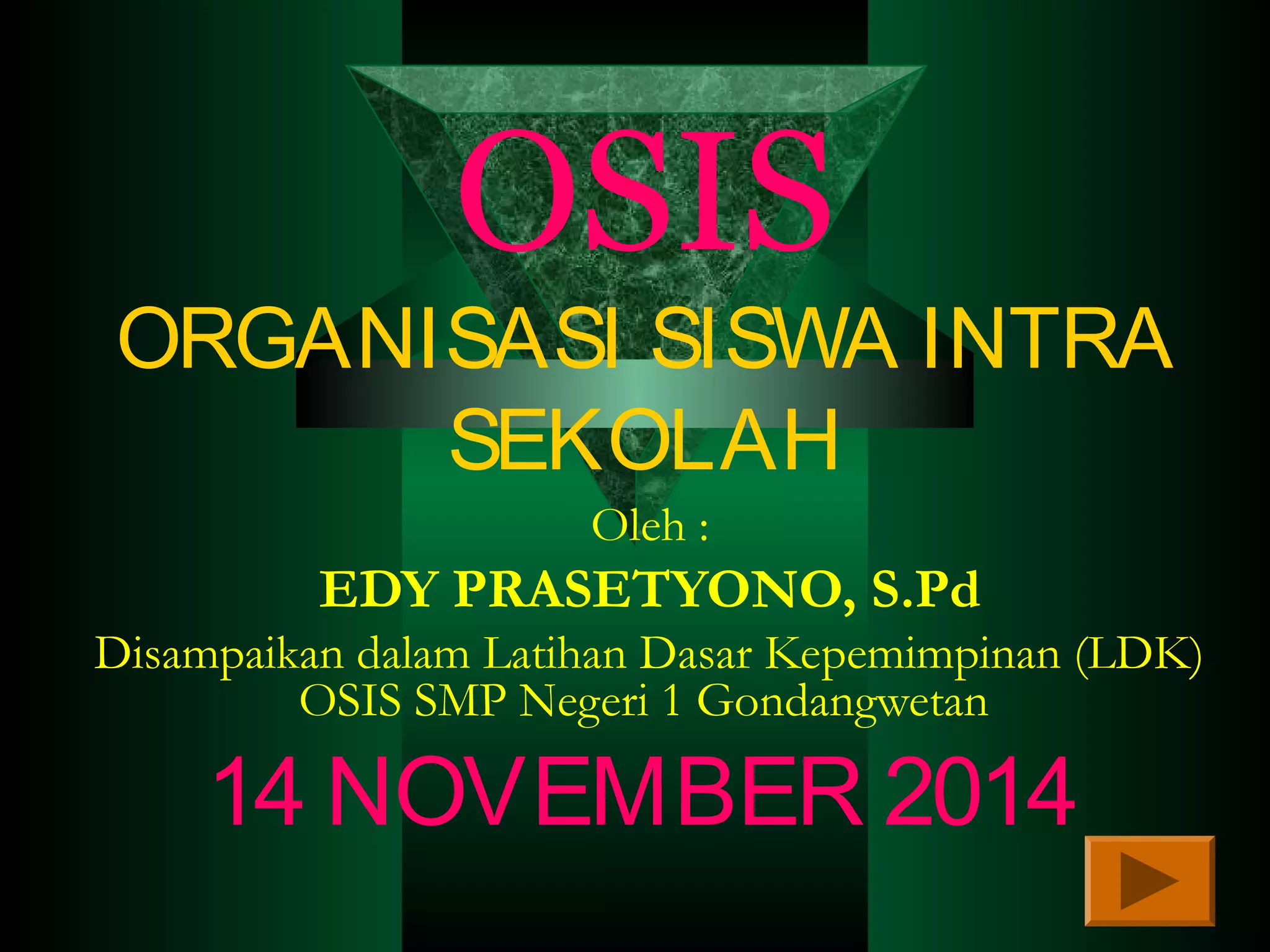 PPT LDKS OSIS | PPT