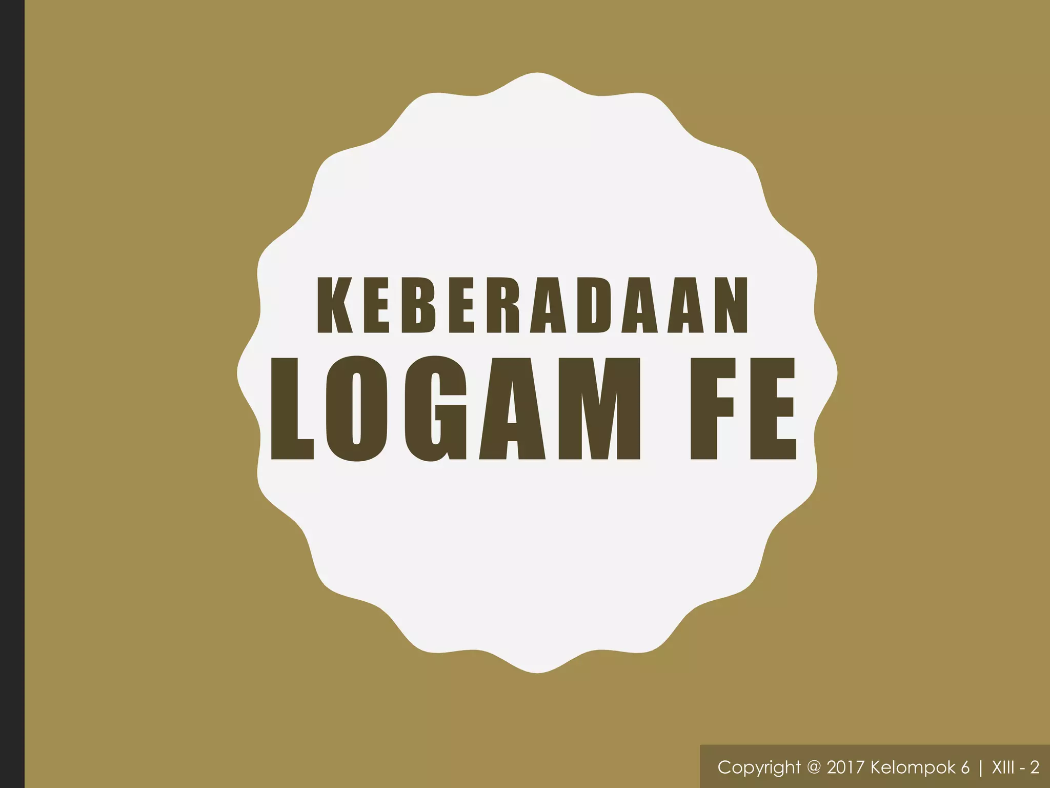 [Presentasi] Logam Besi (Fe) | PDF