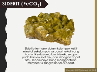 [Presentasi] Logam Besi (Fe) | PDF