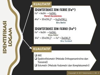 [Presentasi] Logam Besi (Fe) | PDF
