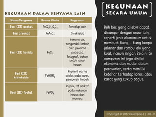 [Presentasi] Logam Besi (Fe) | PDF