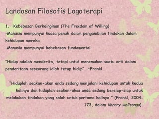 Logoterapi - Viktor E. Frankl | PPT