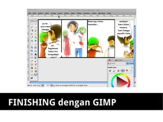 Presentasi untuk lomba Komik Strip by KuroMaru | PPT