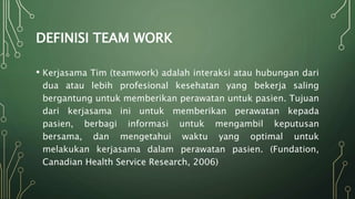 Presentasi Makalah Mekanisme Kerja Dalam Tim Kelompok 2.pptx