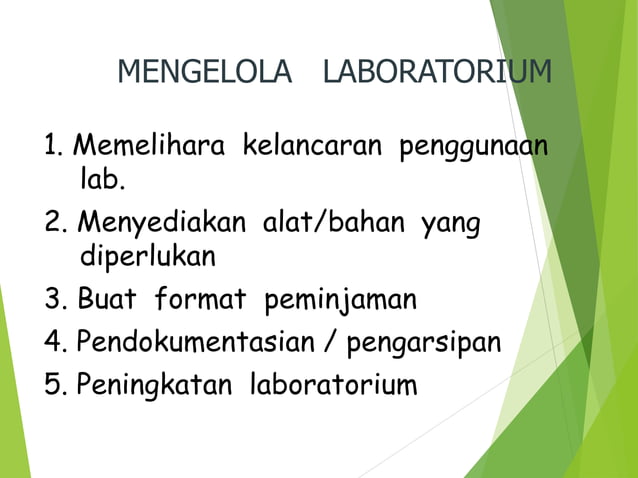 Presentasi Manajemen dan pengelolaan laboratorium.ppt