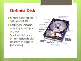 MANAJEMEN DISK Mata Kuliah Sistem Operasi | PPTX