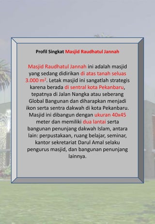 Presentasi masjid | PPTX