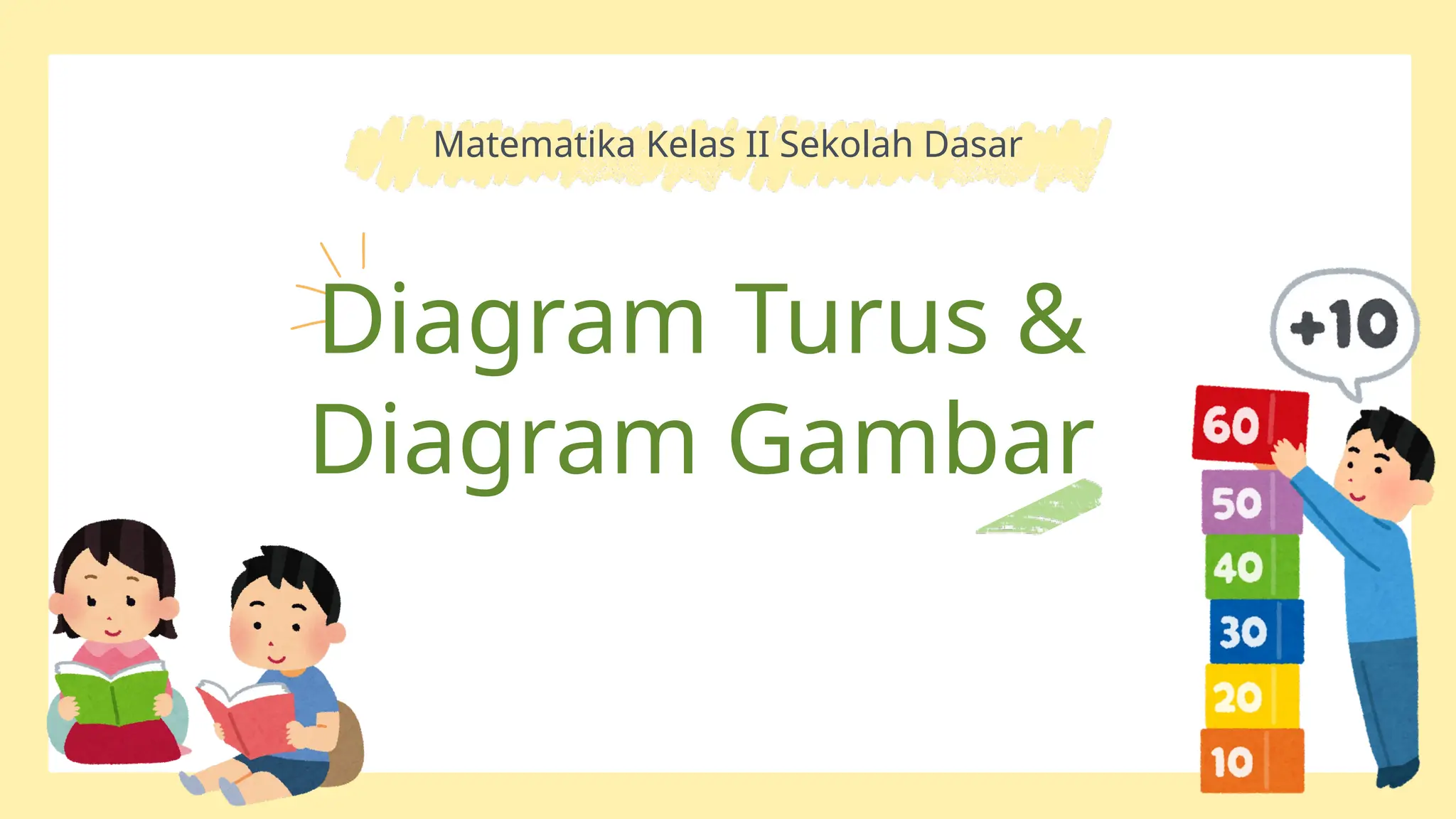 Presentasi Matematika Diagram Turus dan Diagram Gambar Hijau Kuning ...
