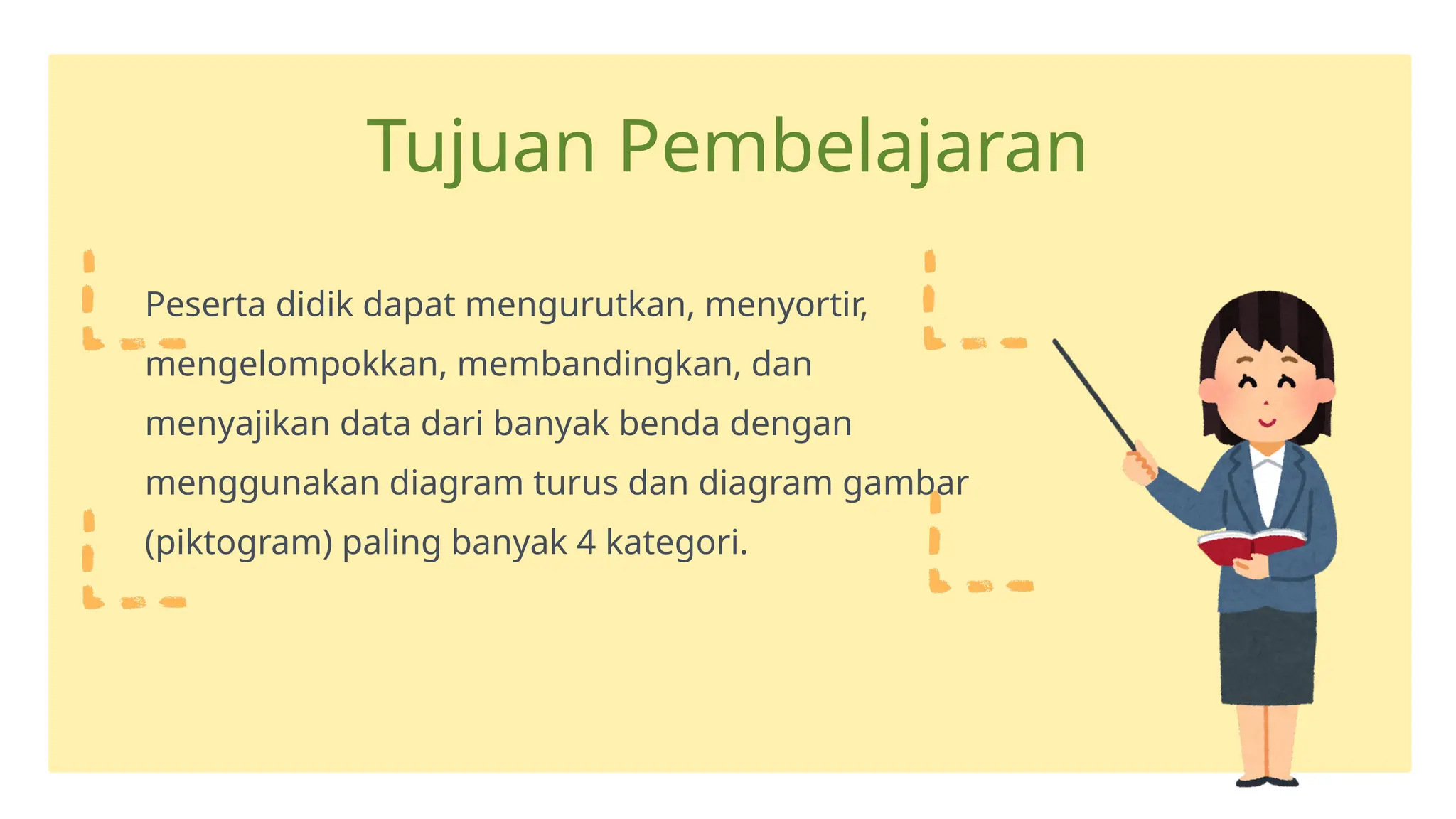 Presentasi Matematika Diagram Turus dan Diagram Gambar Hijau Kuning ...