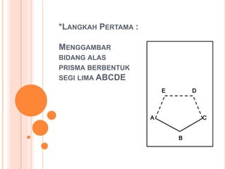 Presentasi matematika prisma segilima | PPTX