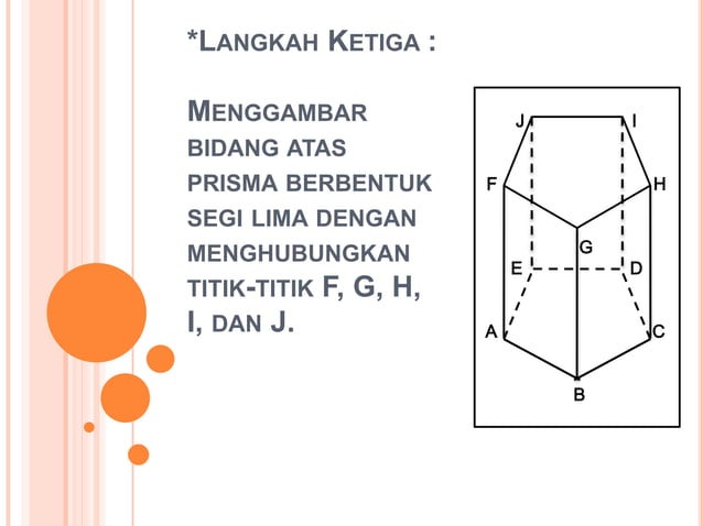 Presentasi matematika prisma segilima | PPTX