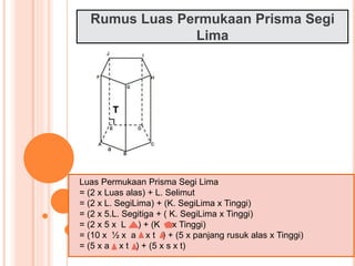Presentasi matematika prisma segilima | PPT
