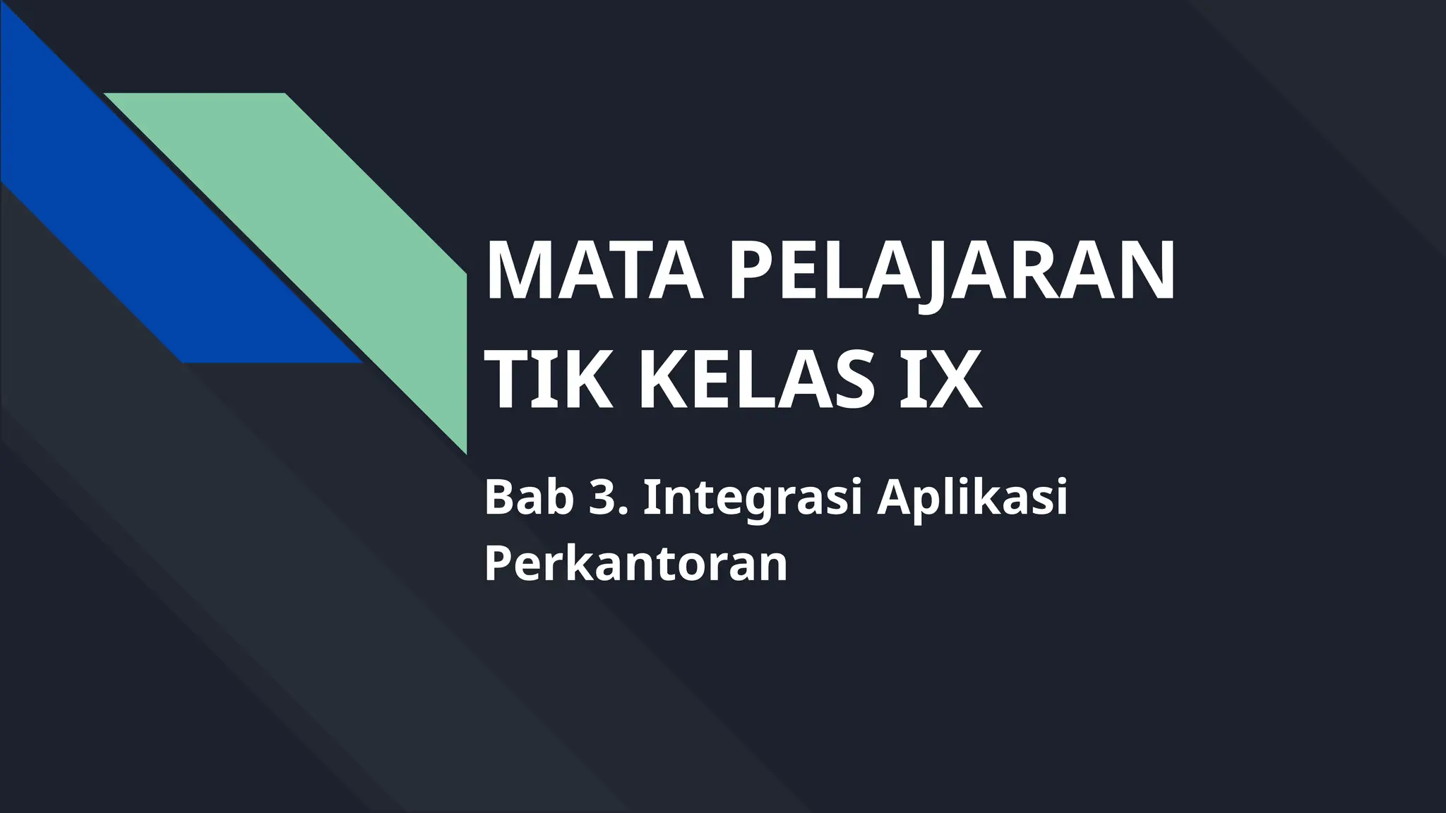 Presentasi MATERI Integrasi Aplikasi Perkantoran.pptx