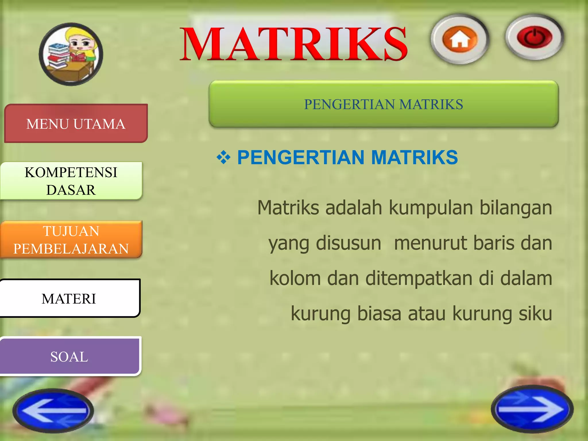 Presentasi matriks | PPTX