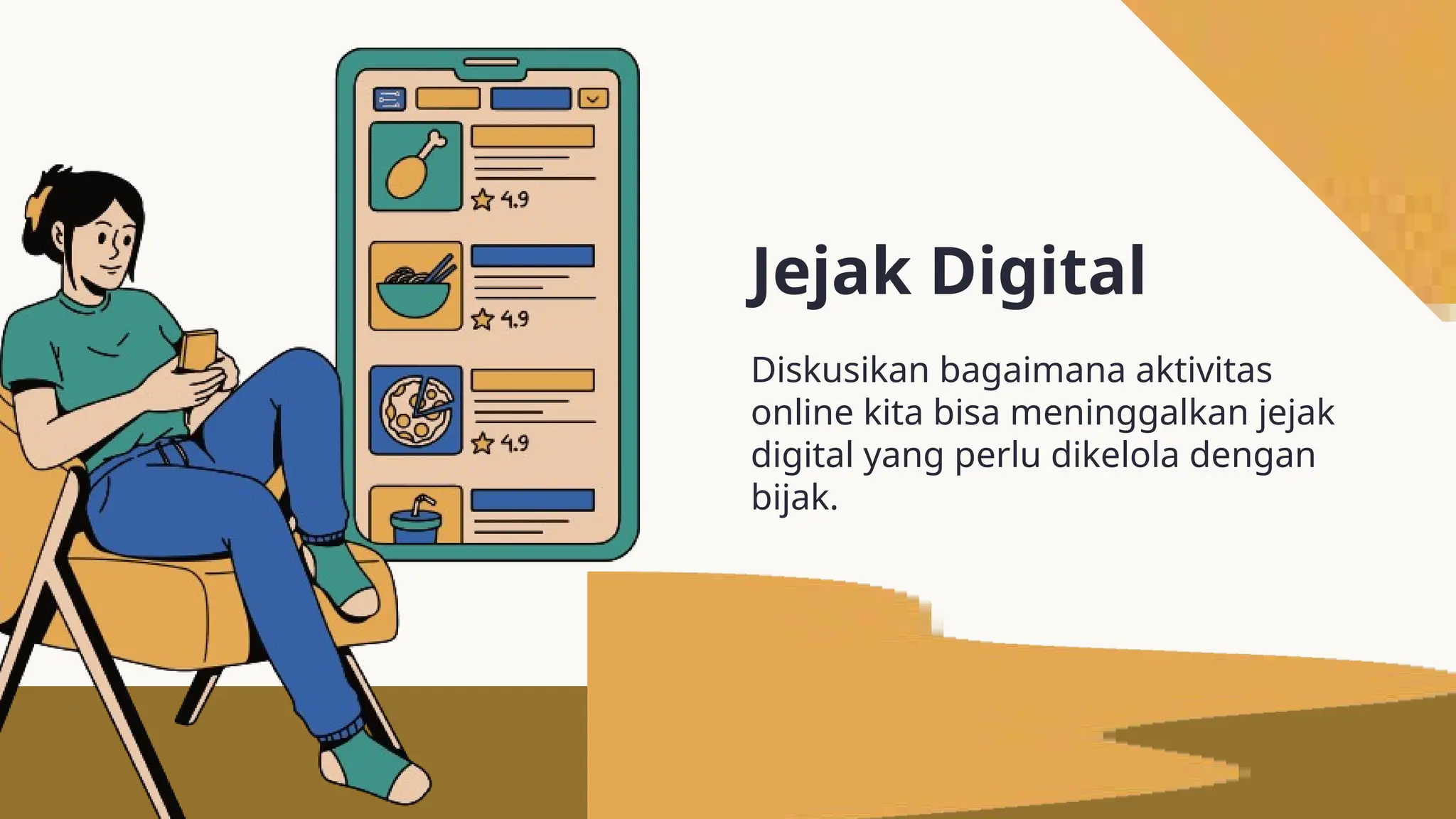 Presentasi Memahami Literasi Digital Ilustrasi Teknologi Krem Biru.pptx