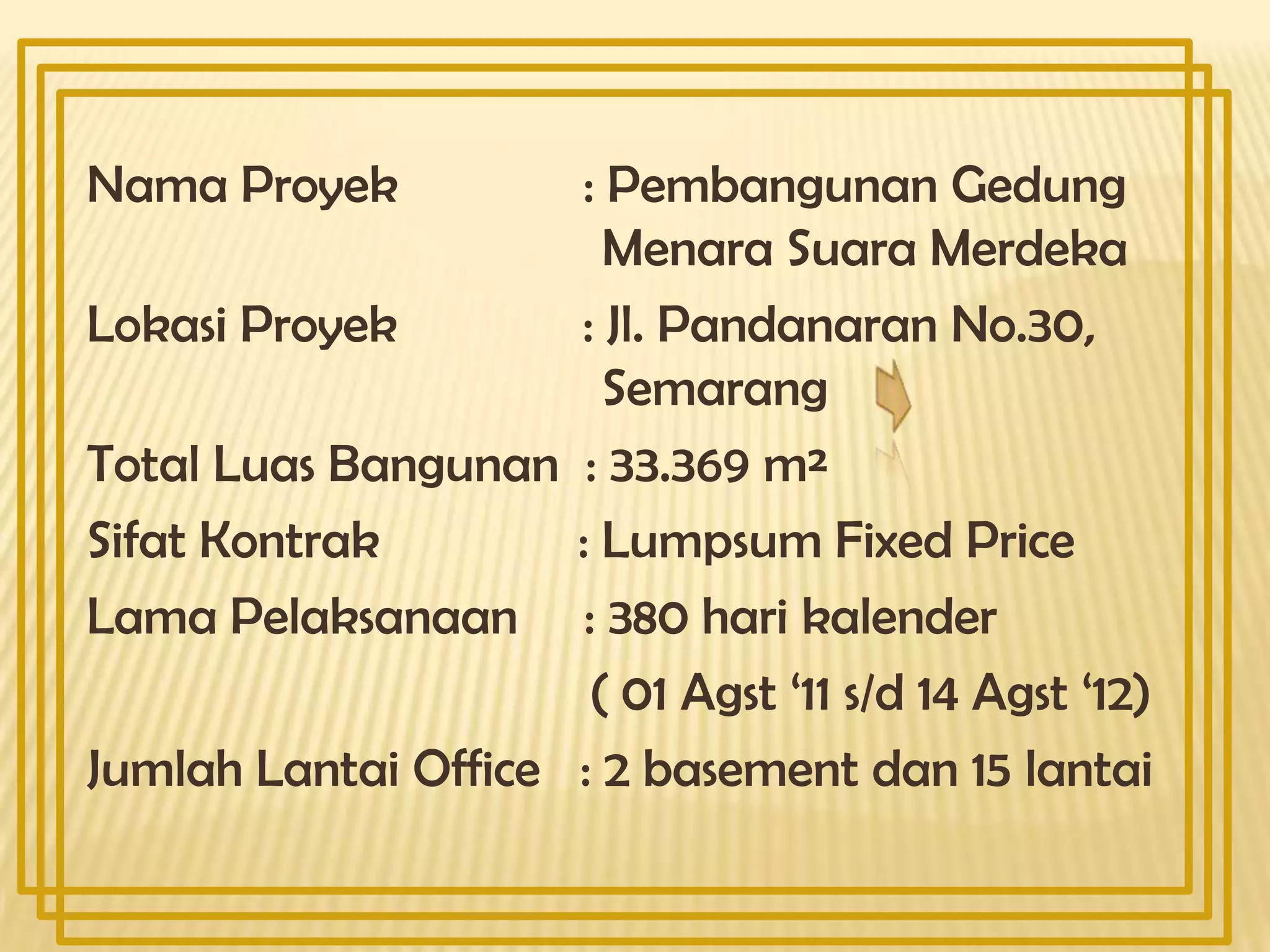 Presentasi menara suara merdeka | PPTX