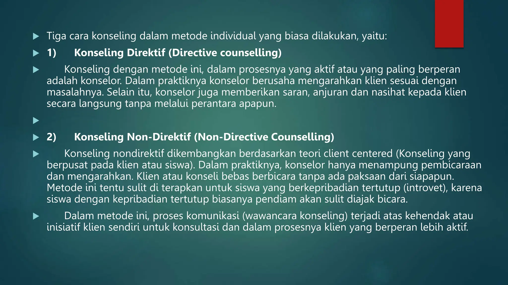 presentasi METODE BIMBINGAN KONSELING.pptx