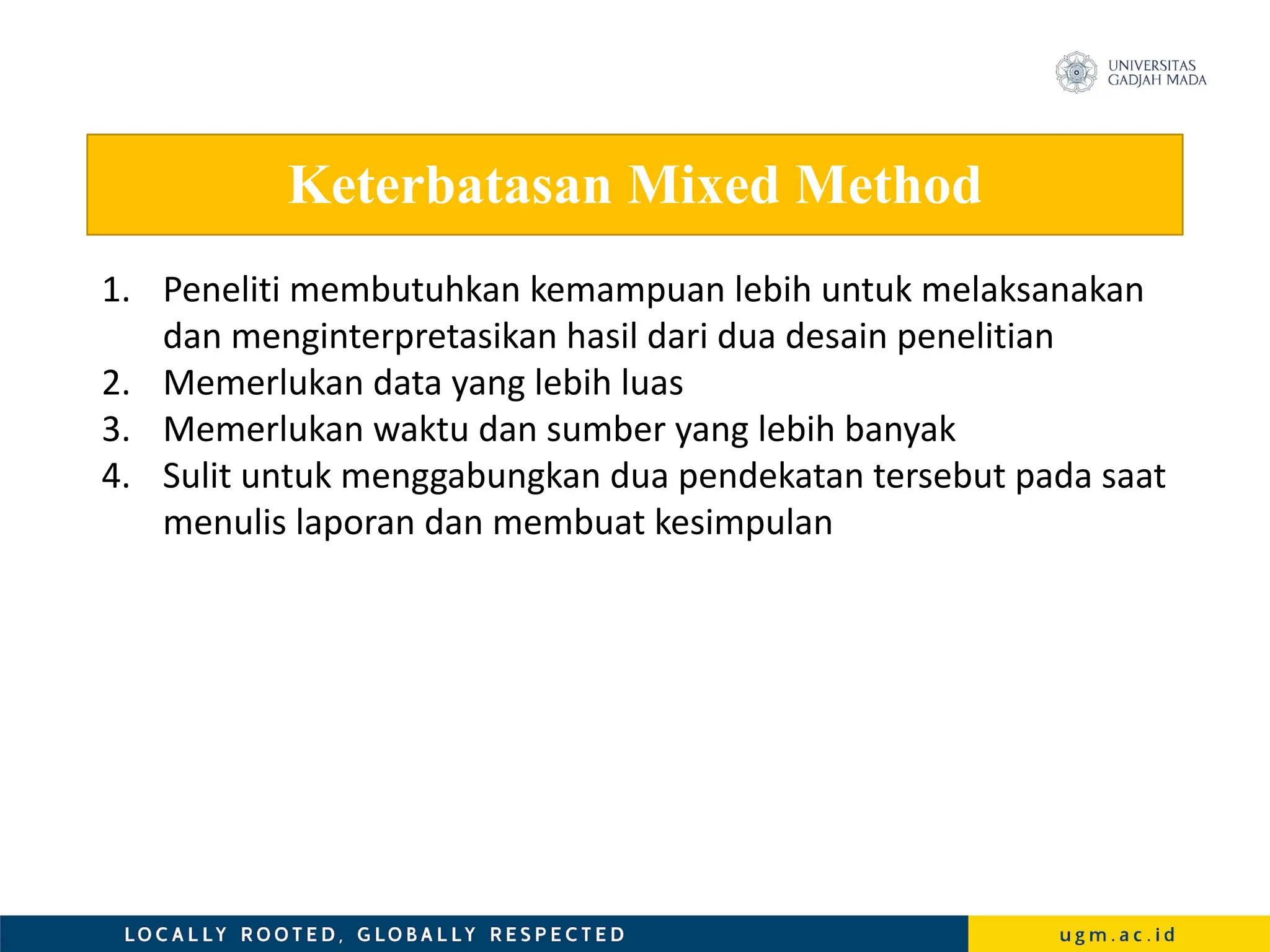presentasi metode riset - penelitian mix method | PDF