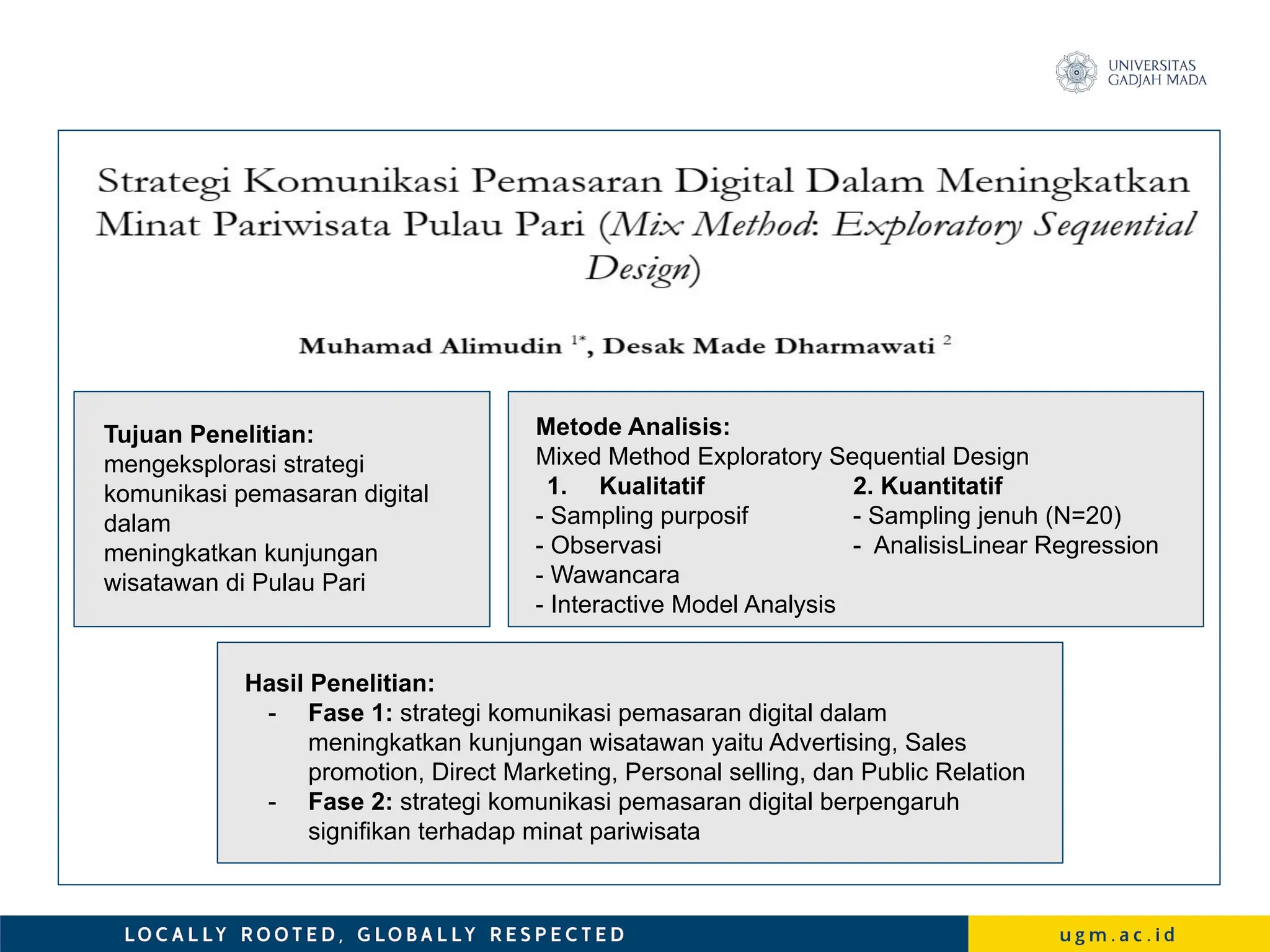 presentasi metode riset - penelitian mix method | PDF