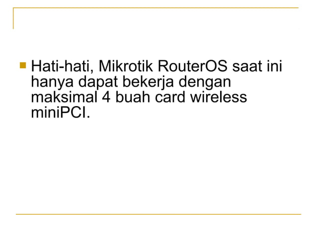Mikrotik hotspot | PPT