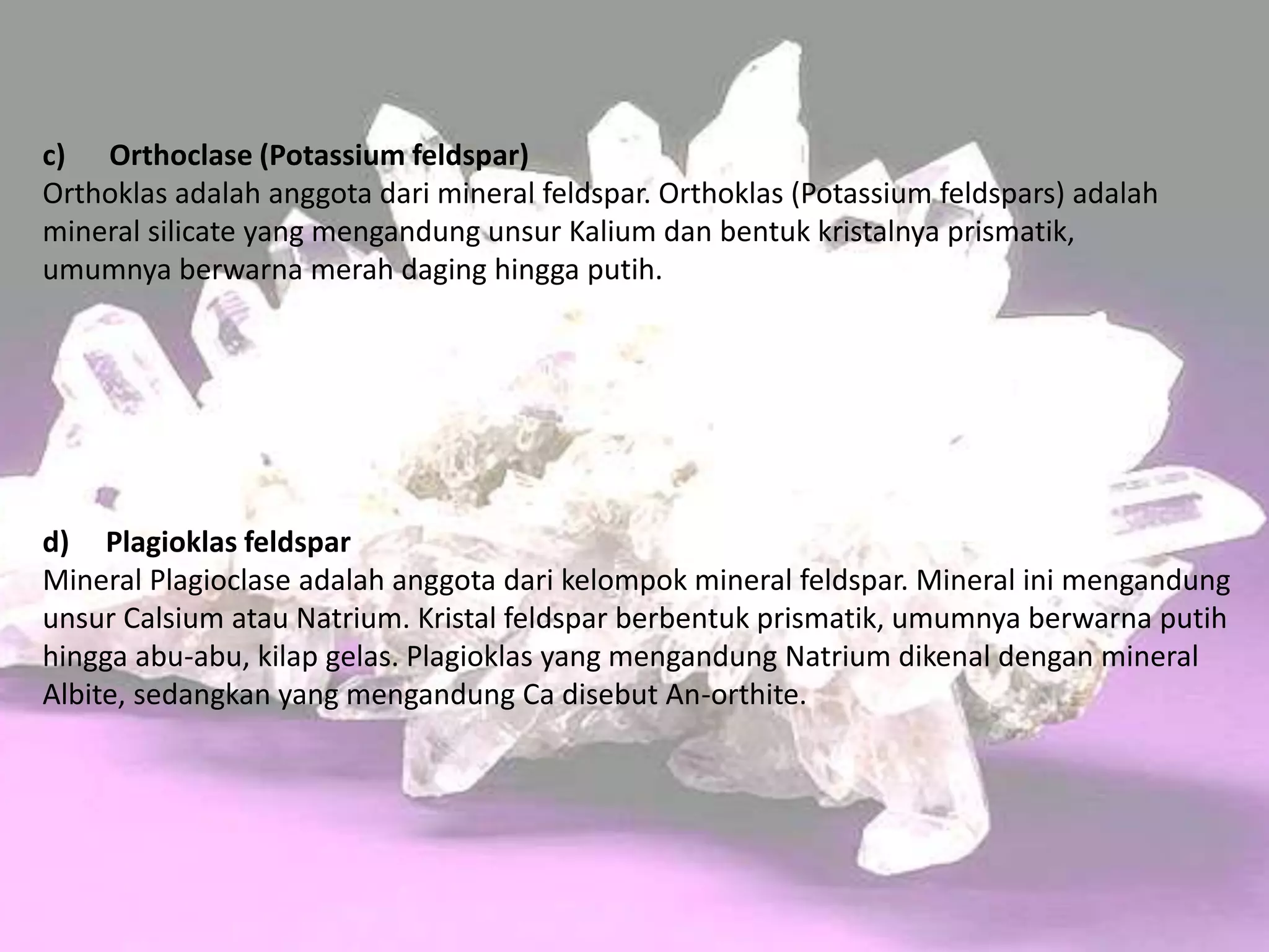 Presentasi mineral (2) | PPTX