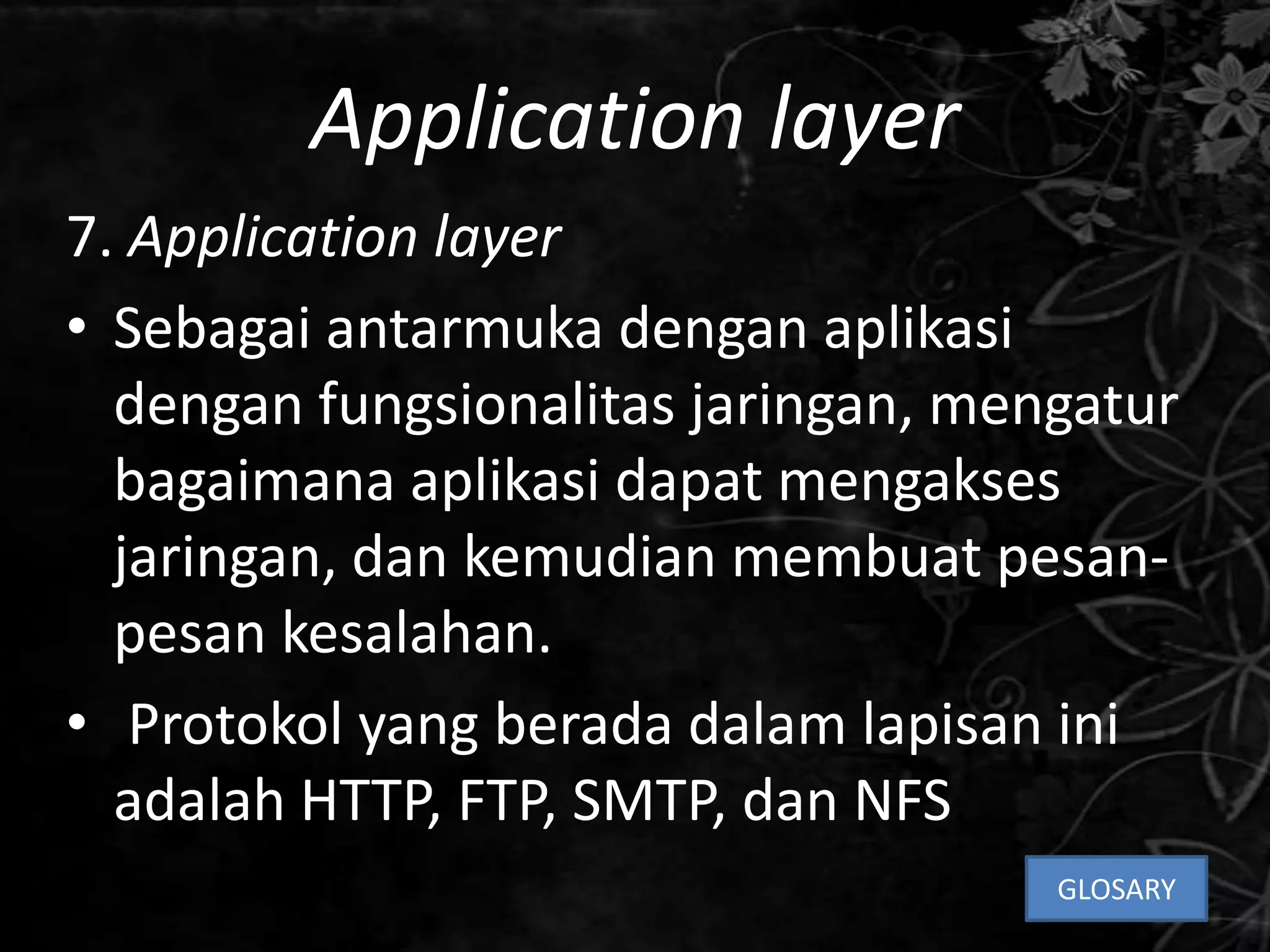 Presentasi model osi ( retno ) | PPTX