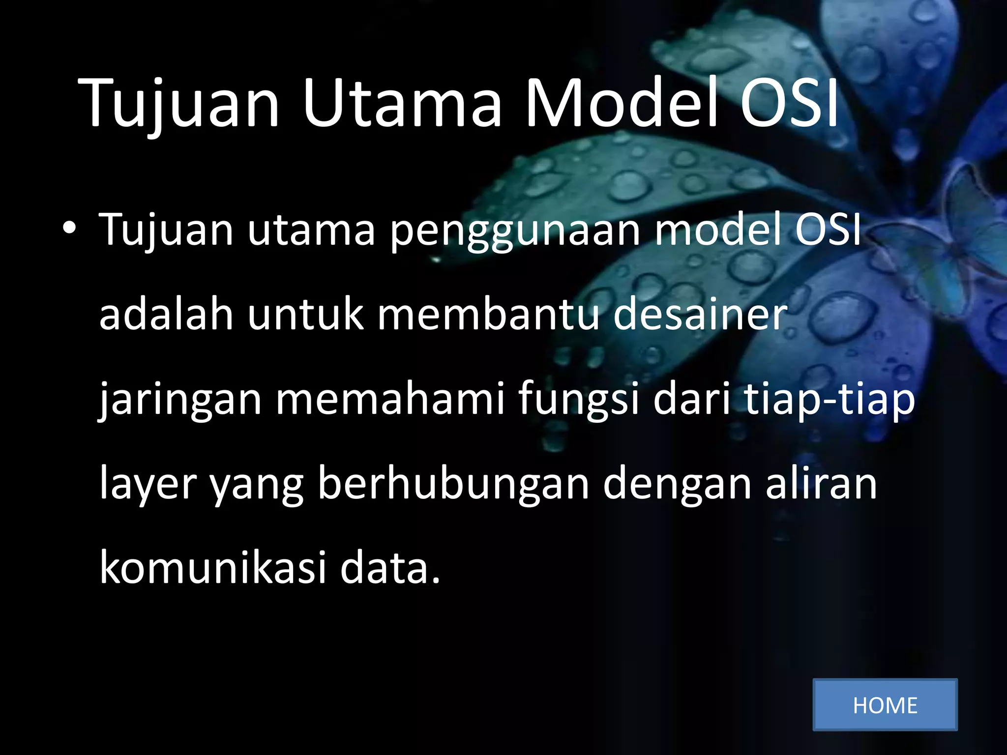 Presentasi model osi ( retno ) | PPTX