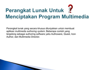 Presentasi modul 10 multimedia | PPT