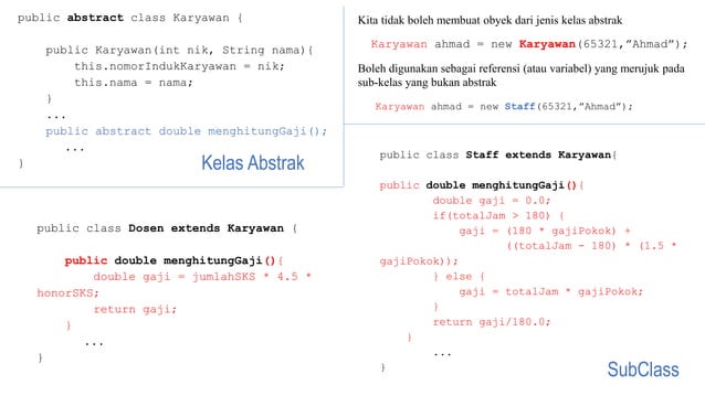 Pemrograman Java - Inheritance | PPT
