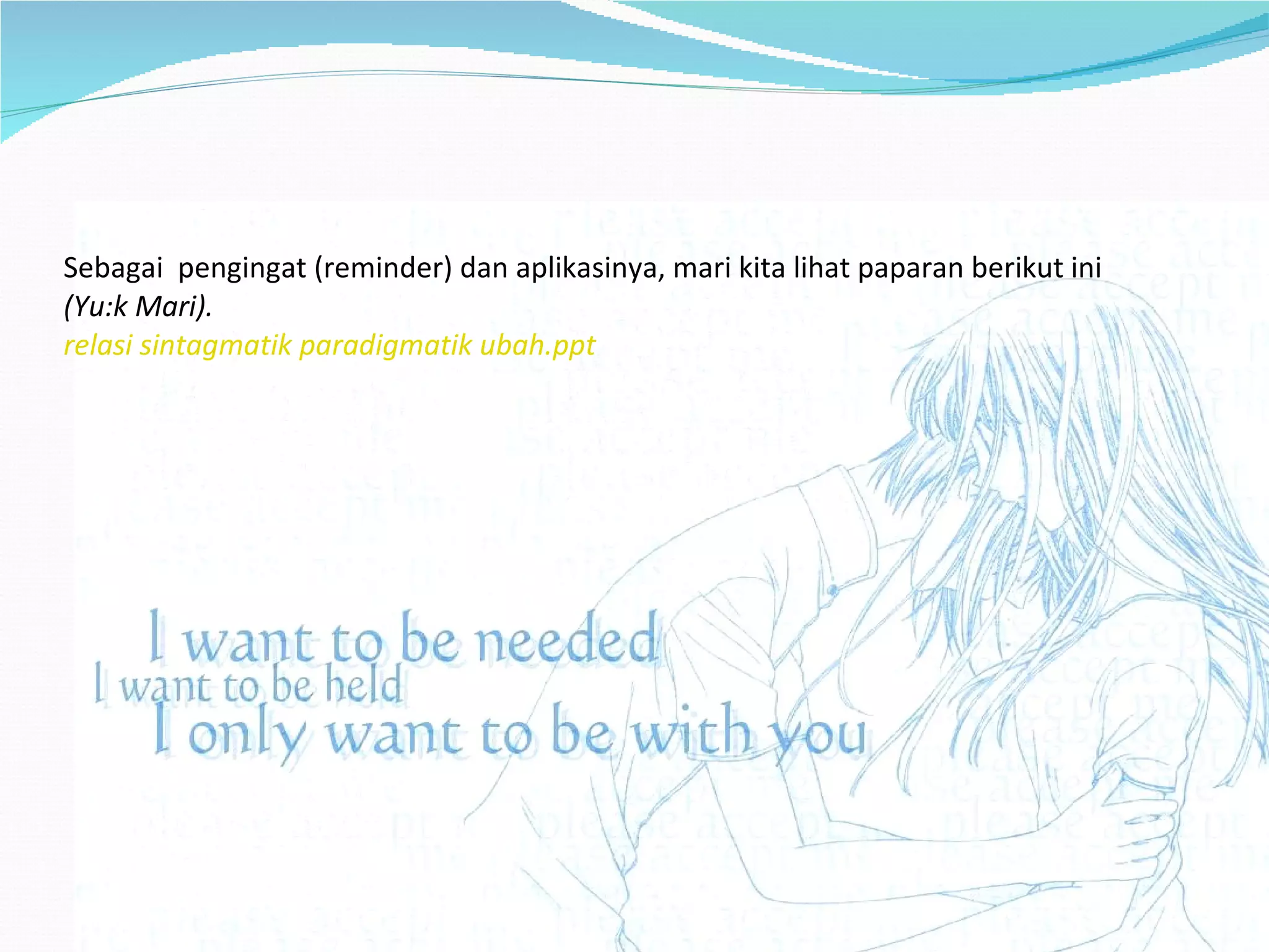 Presentasi morfologi 8 maret 2010a | PPT