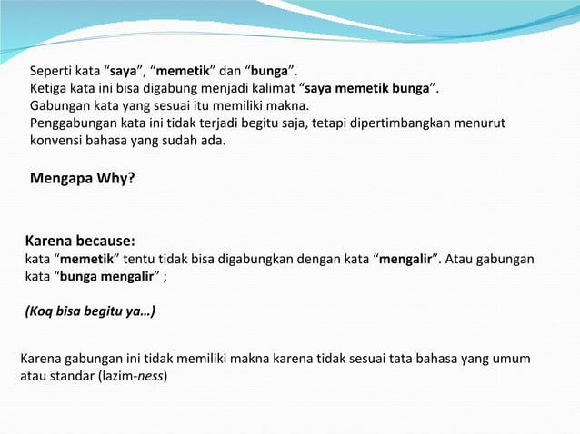 Presentasi morfologi 8 maret 2010a | PPT