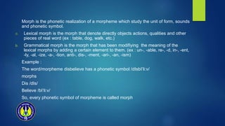 Morphology | PPTX | Geology | Science