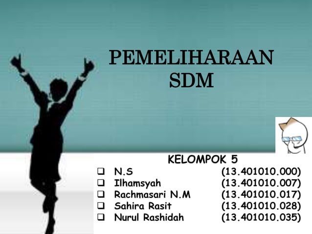Presentasi Pemeliharaan SDM | PPTX