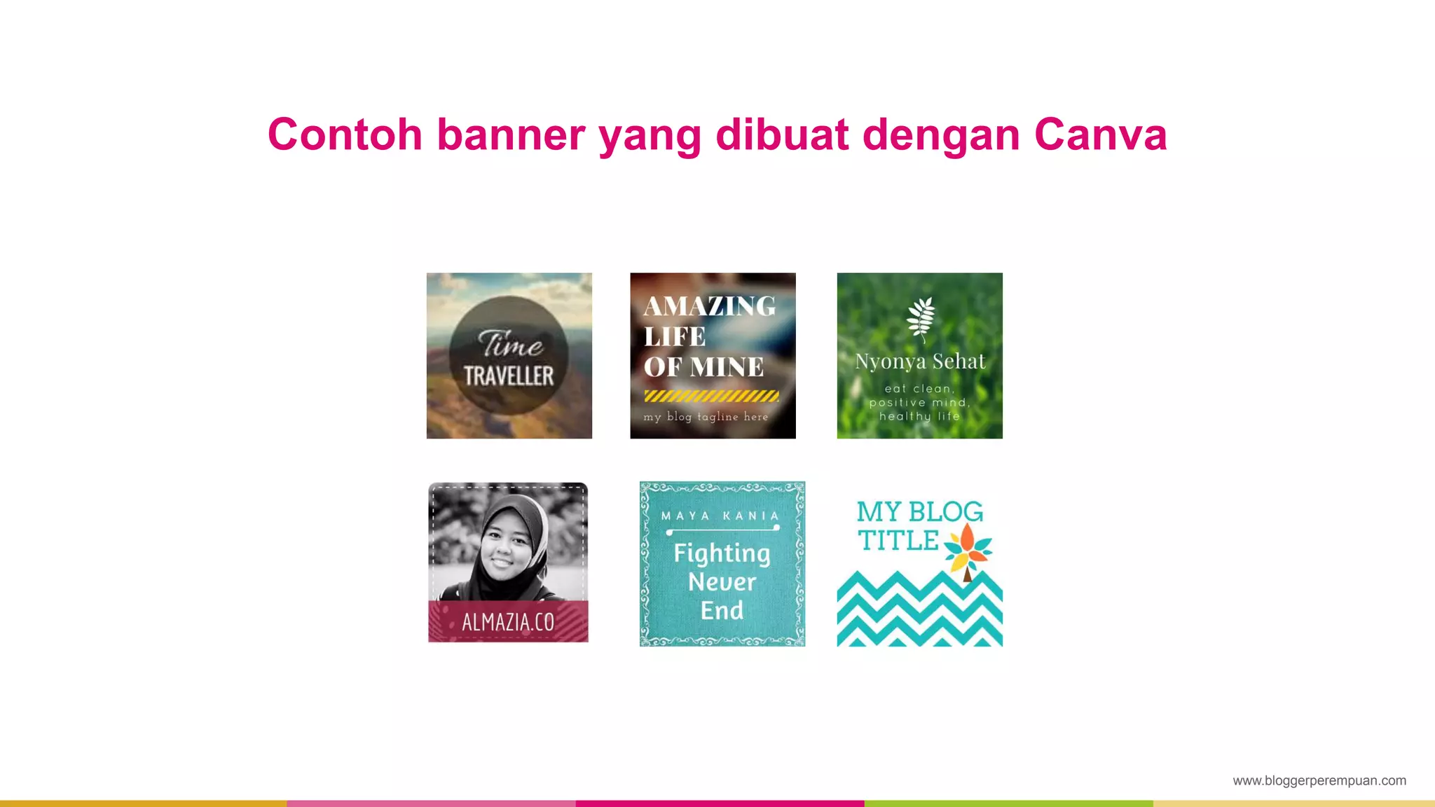 Tutorial Blog: Membuat Banner (small banner linked to blog) | PPTX