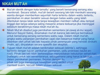 Nikah Siri dan Mut'ah | PPS