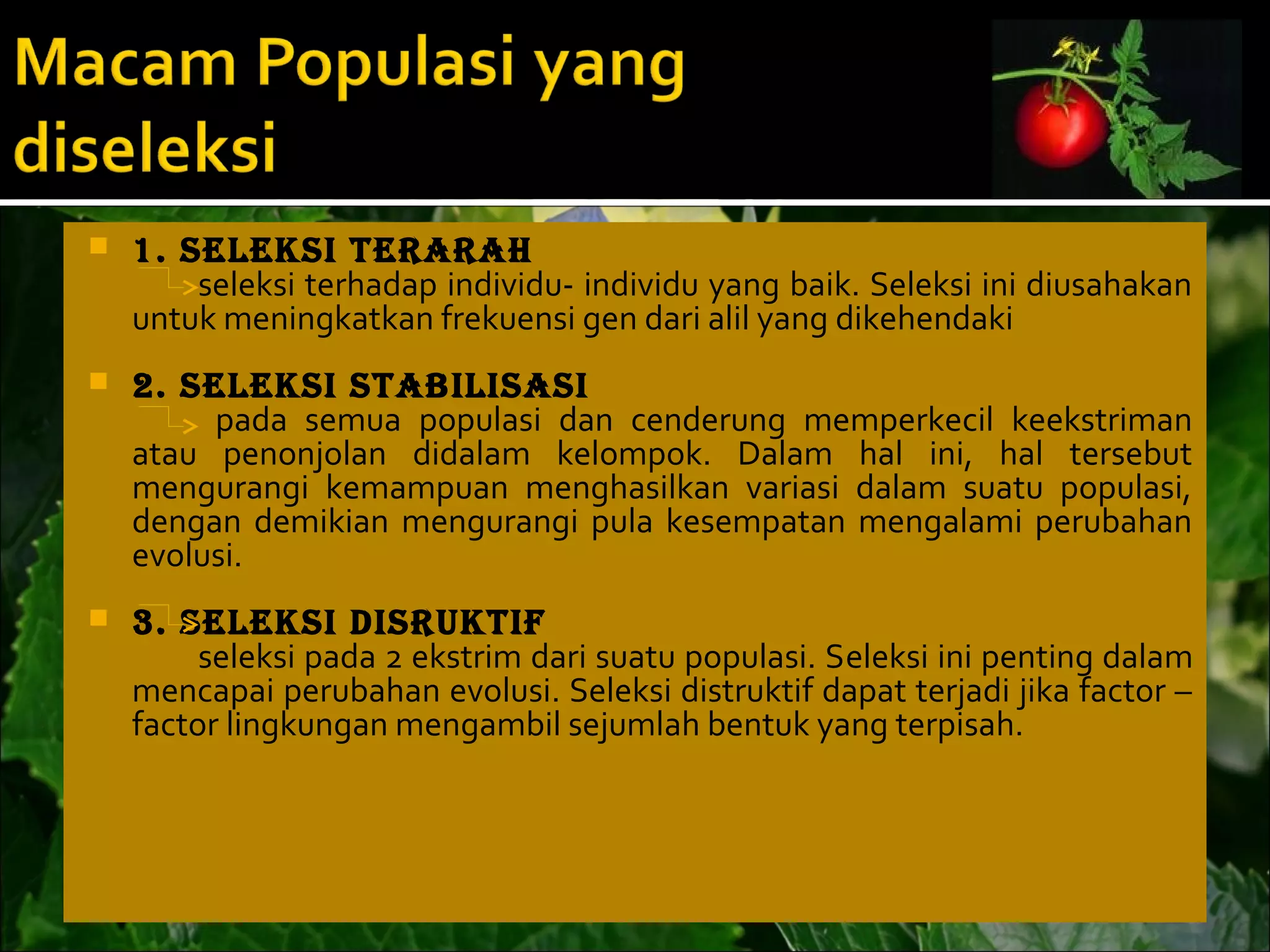 Presentasi no 4 2_konsep & metode seleksi | PPT
