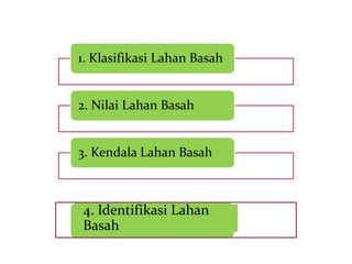 Presentasi no 5 8_sistem konservasi lahan basah | PPTX