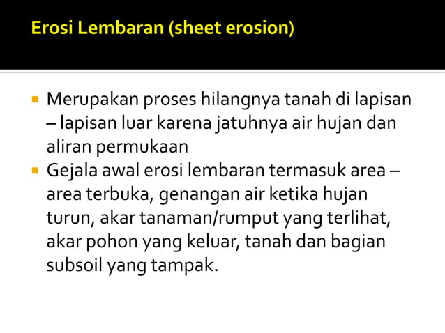 Presentasi no 6 6_bentuk dan proses pembentukan erosi | PPTX