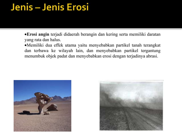 Presentasi no 6 6_bentuk dan proses pembentukan erosi | PPTX