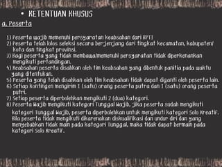 presentasi O2SN (Olimpiade Olahraga SISWA NASIONAL) 2024 SMP.ppt