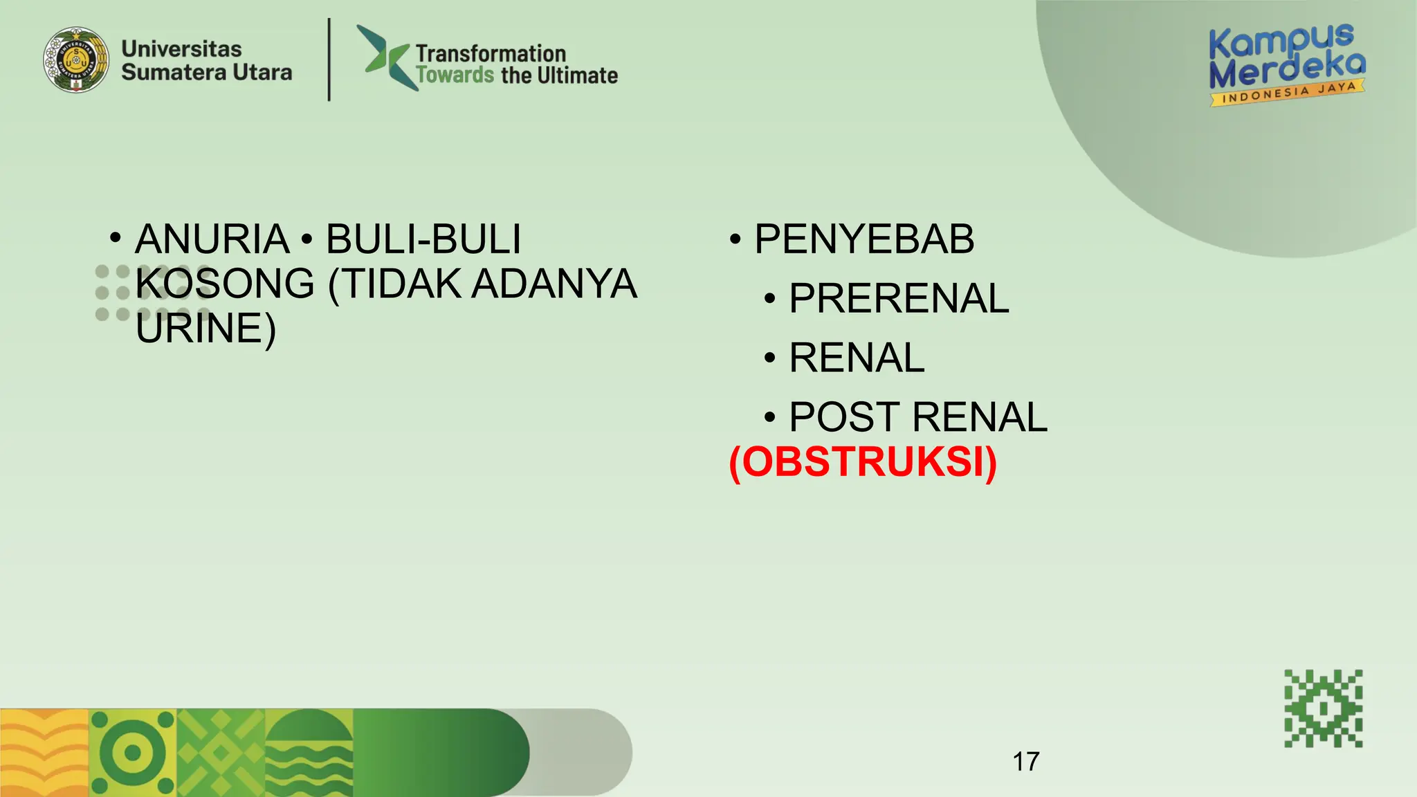 PRESENTASI OBSTRUKSI SALURAN hhghj KEMIH | PPTX