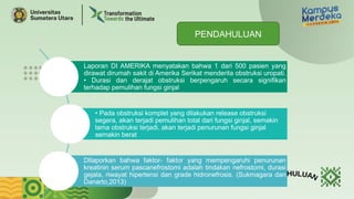 PRESENTASI OBSTRUKSI SALURAN hhghj KEMIH | PPTX