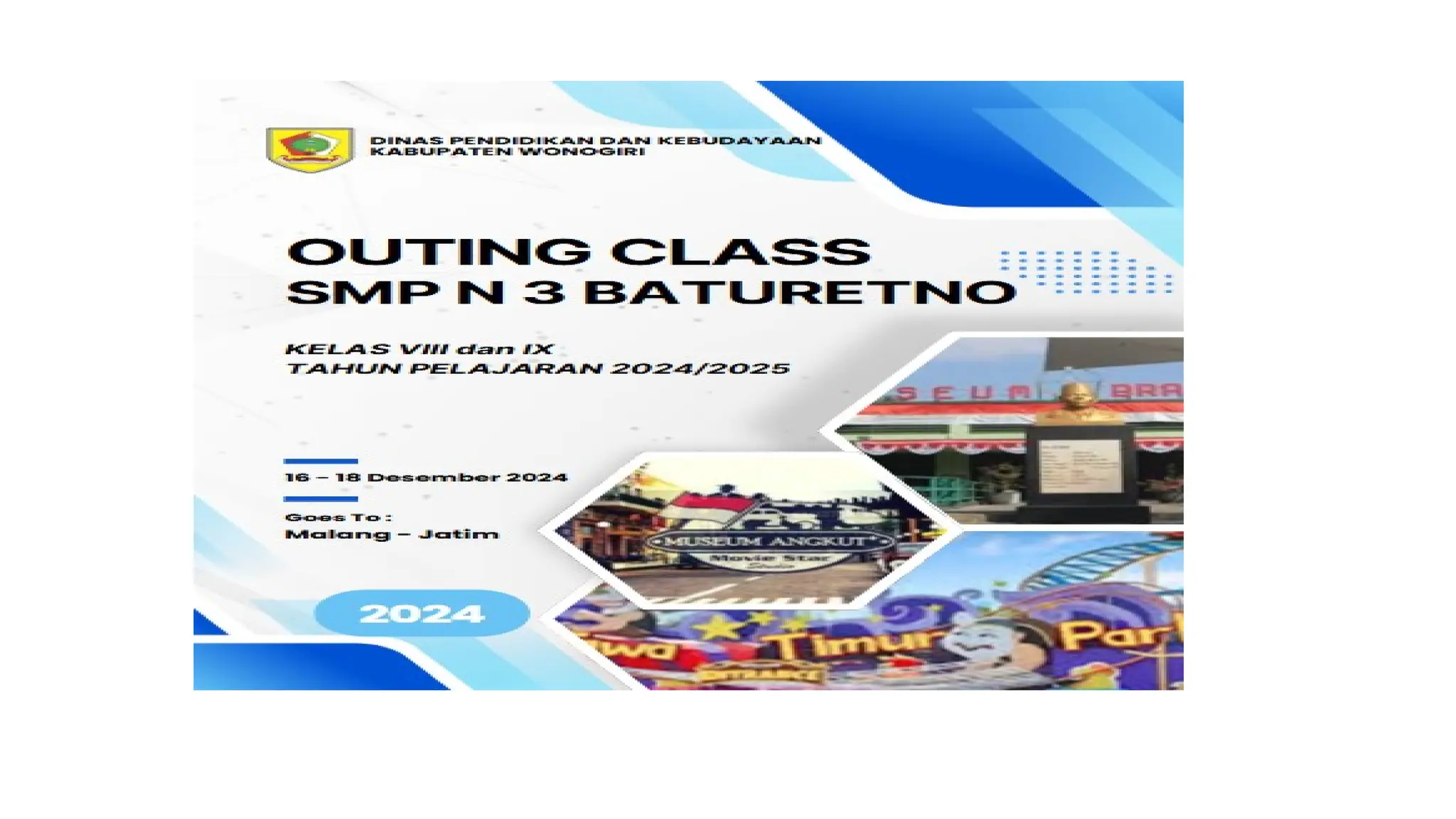 presentasi outing class kegiatan siswa study tour | PPTX