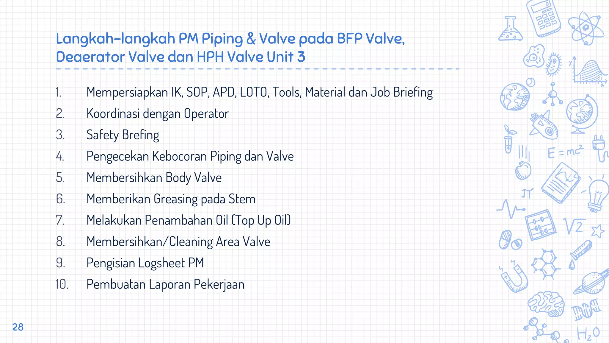 Presentasi OJT Kampus Merdeka PT Indonesia Power PLTU Jeranjang OMU - Teknisi Mesin Turbin | PDF