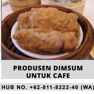Distributor Dimsum Mentah untuk Acara | PDF